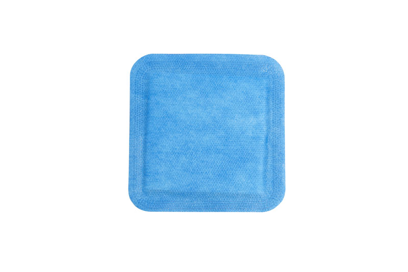 silicone superabsorbent wound dressing